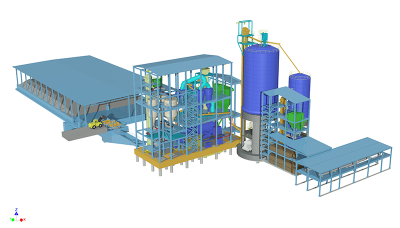 New cement grinding plant for Mozambique - Intercem