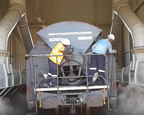 CIMFASO - Train Unloading Station - Intercem